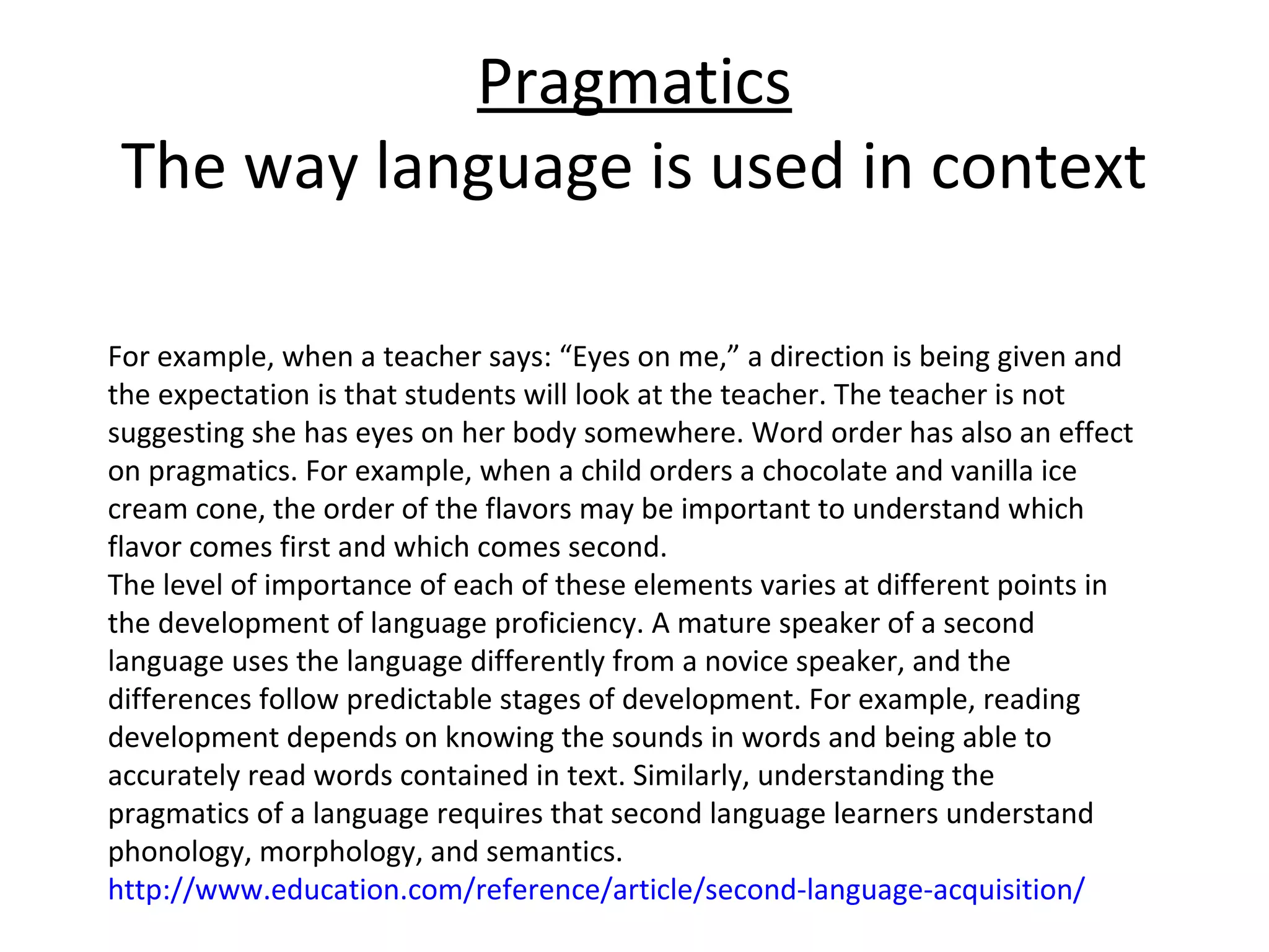 Chapter 9 language development elisa | PPT