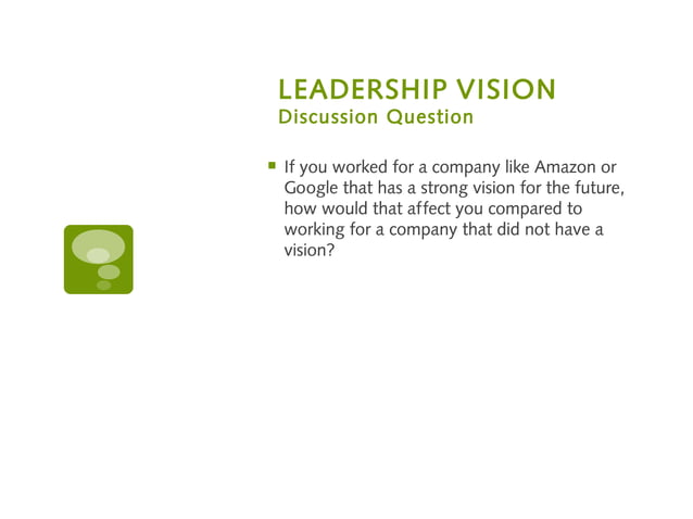 Chapter 9 Leadership