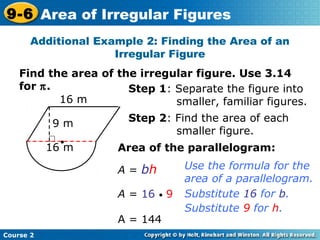 Area of Irregular Figures | PPT