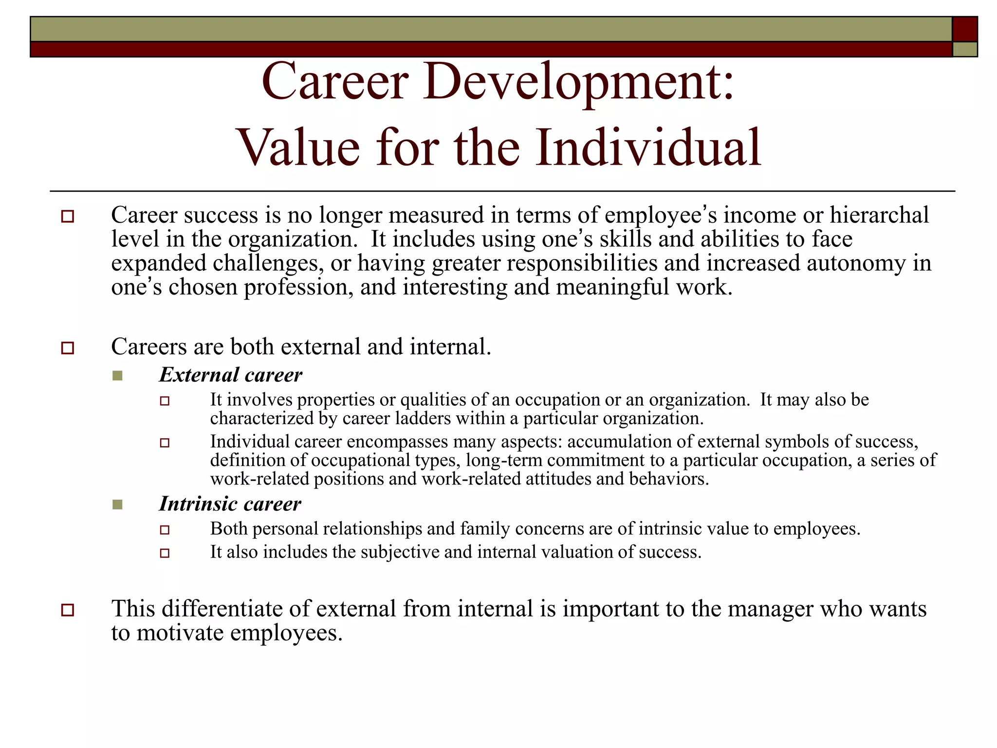 Chapter 9 Mananging Careers.ppt