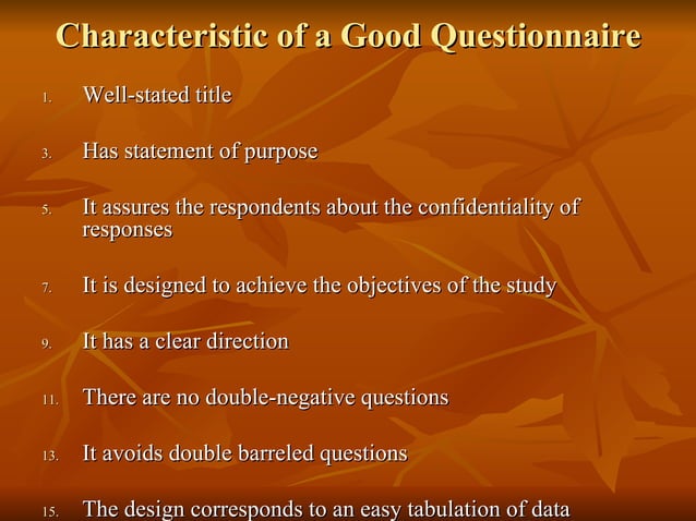 Chapter 9-METHODS OF DATA COLLECTION | PPT | Science