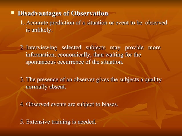 Chapter 9-METHODS OF DATA COLLECTION | PPT | Science