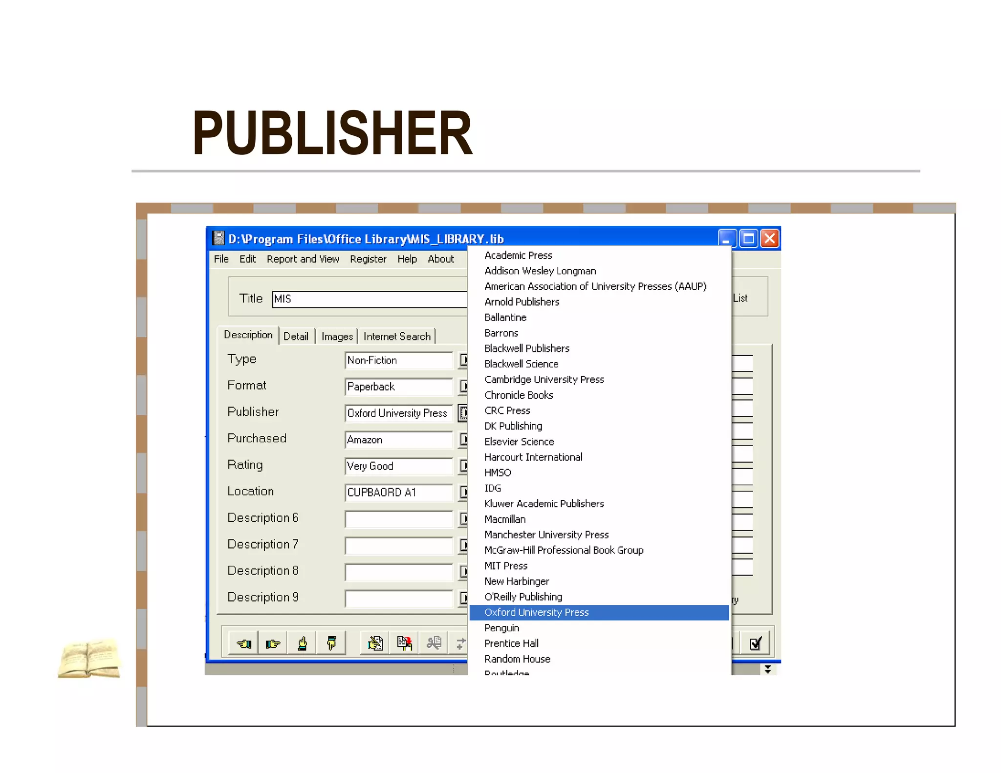 Chapter 9 Mis Library System | PPT