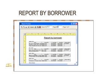 Chapter 9 Mis Library System | PPT