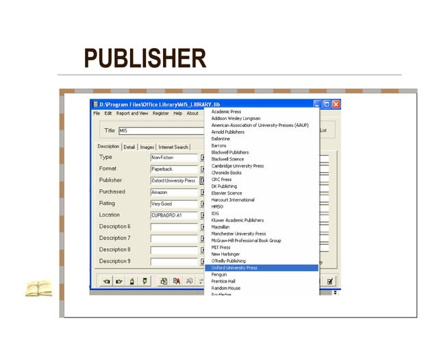 Chapter 9 Mis Library System | PPT