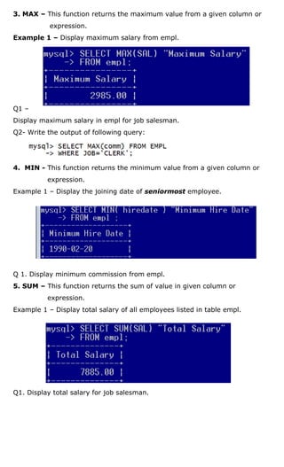 Chapter9 more on database and sql | PDF | Databases | Computer Software ...