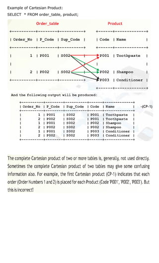 Chapter9 more on database and sql | PDF | Databases | Computer Software ...