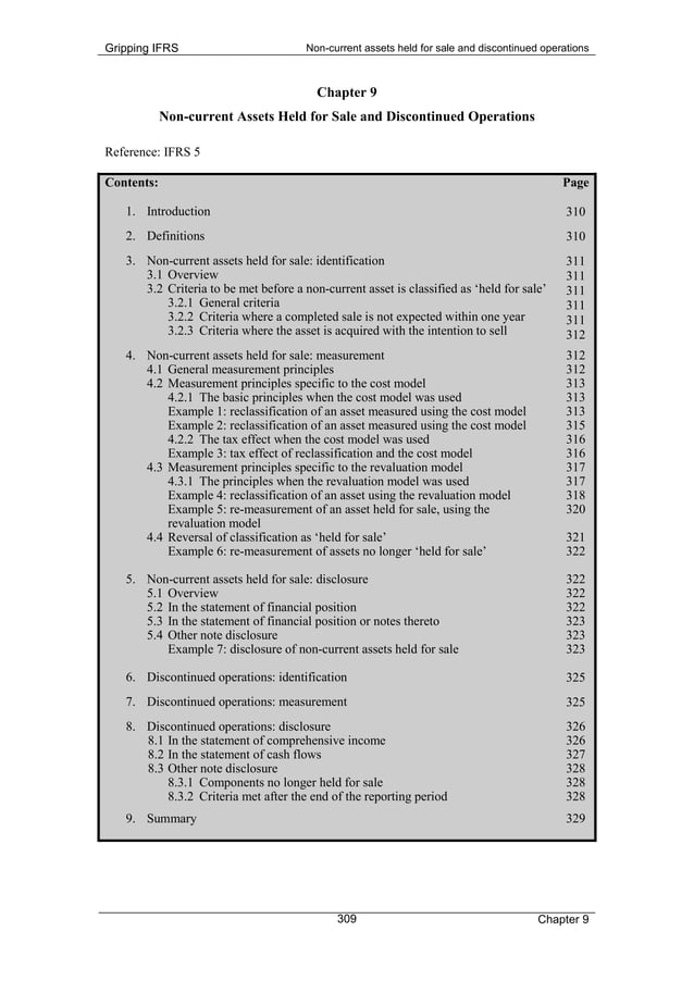 Chapter9 noncurrentassetsheldforsale2008 | PDF