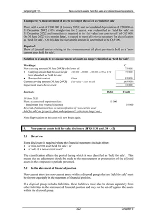 Chapter9 noncurrentassetsheldforsale2008 | PDF