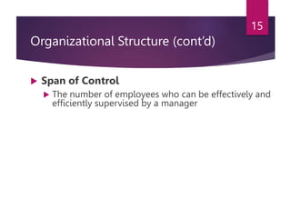 Chapter 9 Organizational Structure and Design.ppt