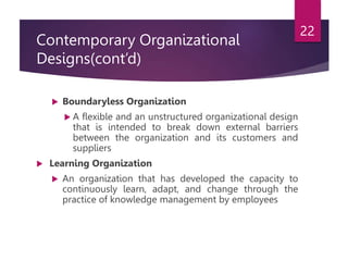 Chapter 9 Organizational Structure and Design.ppt