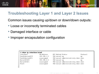 CCNA Discovery 2 - Chapter 9 | PPT