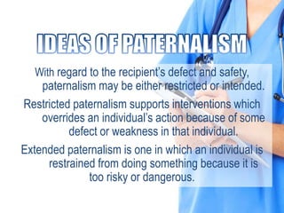 Bioethics Paternalism | PDF