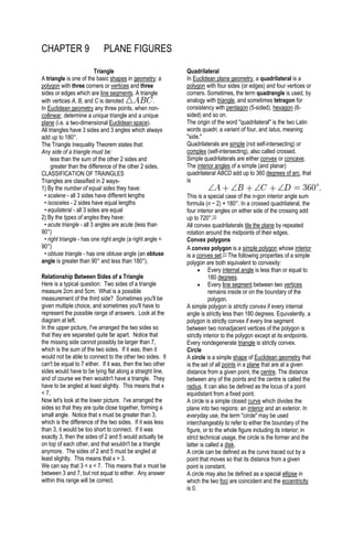 Chapter 9 plane figures | DOCX