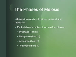 Chapter 9 Meiosis and the Genetic Basis of Sexual Reproduction | PPT