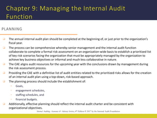 Chapter 9 PPT 4th edition.pdf internal audit | PDF