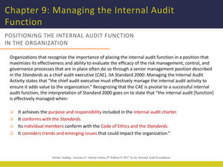 Chapter 9 PPT 4th edition.pdf internal audit | PDF