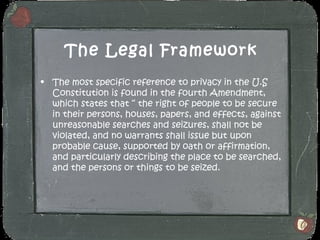 Dr. William Allan Kritsonis (Excellent) - Privacy Issues PPT. | PPT