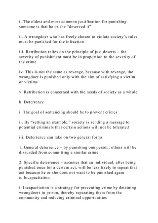 Chapter 9 Punishment and SentencingCHAPTER 9PUNISHMENT AND .docx