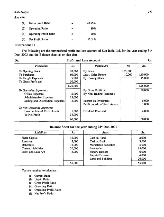 Chapter 9 ratio analysis | PDF