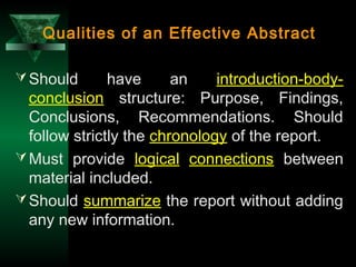 Chapter 9 (report writing) | PPT