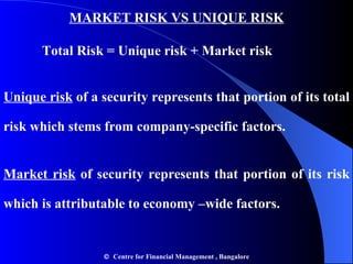 Chapter 9 risk & return | PPT
