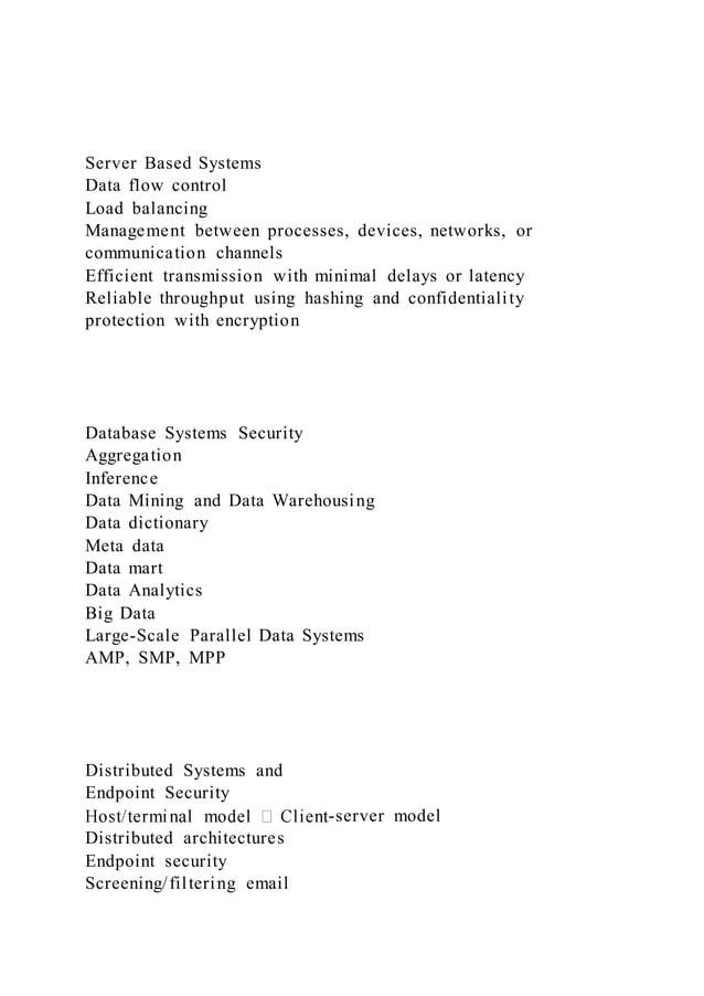 Chapter 9 security vulnerabilities, threats,and countermeasur | DOCX | Operating Systems ...