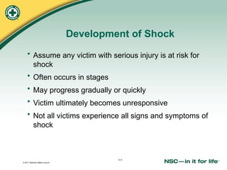 Shock and management and first aid for shock | PPT