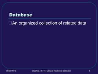 Relational Databases | PPT