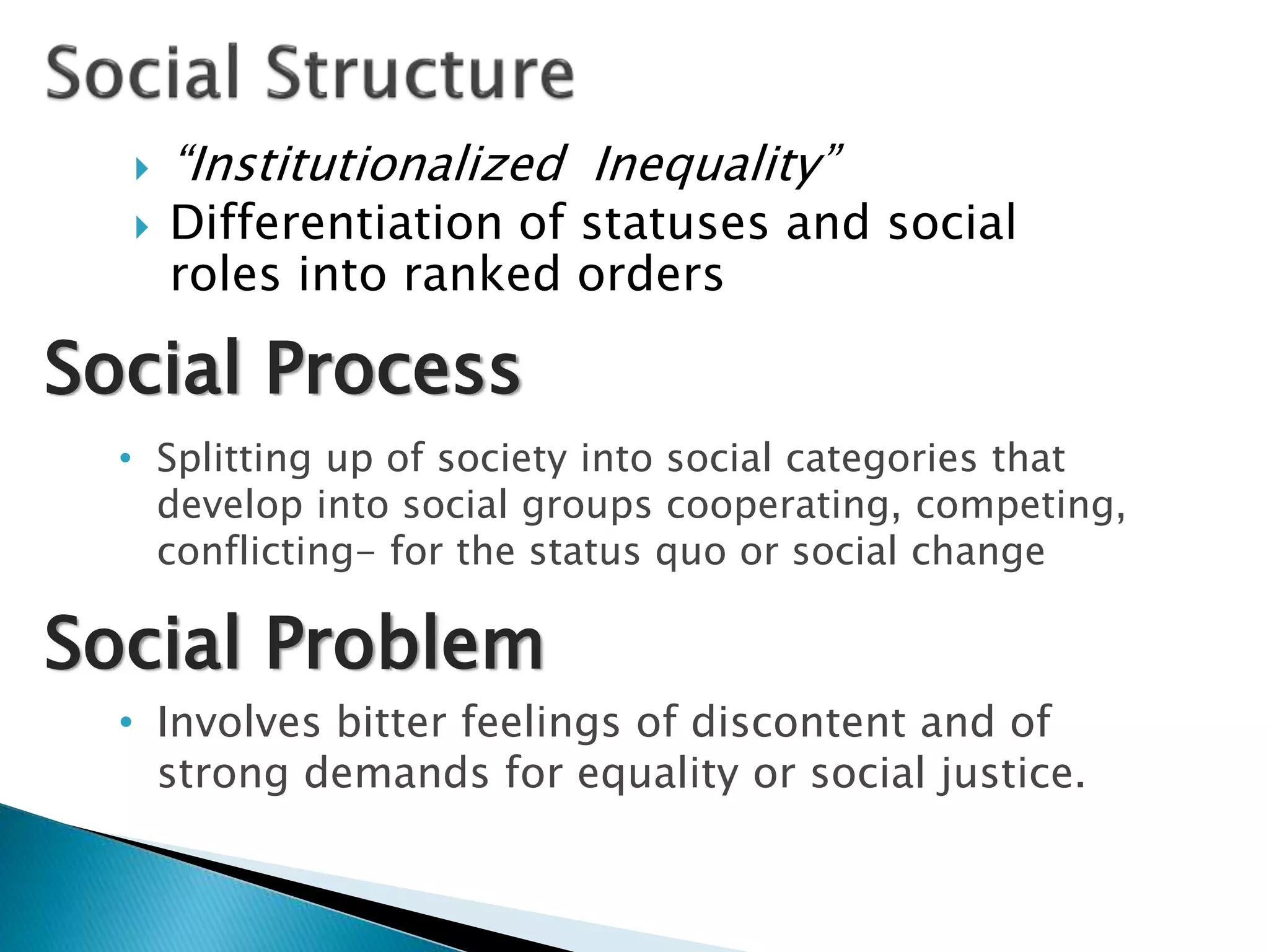 Chapter9socialstratification 140413080244-phpapp02 | PPTX