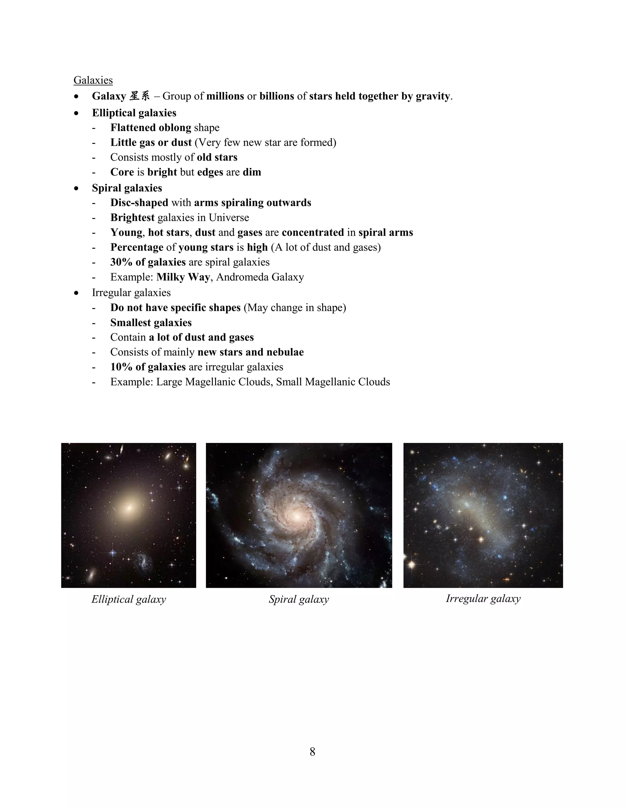 Chapter 9 Stars and Galaxies | PDF