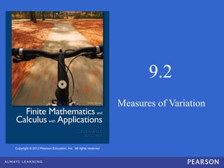 Chapter 9 Statistics, mean, median, mode, range | PPT