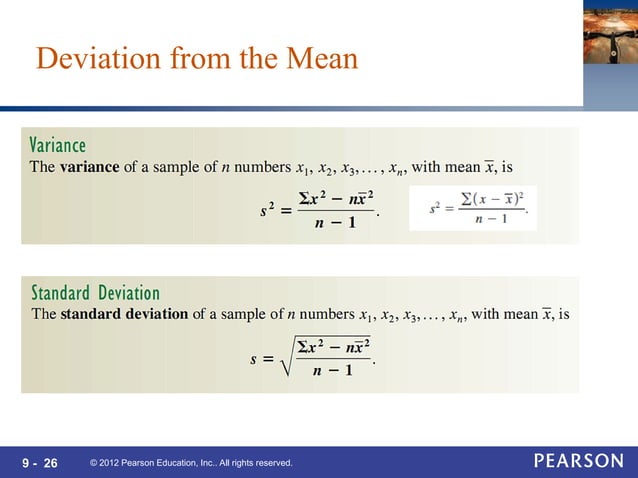 Chapter 9 Statistics, mean, median, mode, range | PPT
