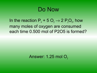 Chapter9stoich 120228114720-phpapp01 | PPT