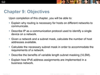 CCNAv5 - S1: Chapter 9 - Subnetting Ip Networks | PDF