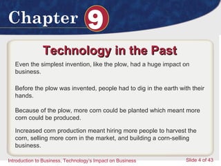 Technology Impact on Business | PPT
