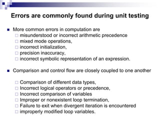 Testing strategies in Software Engineering | PPT