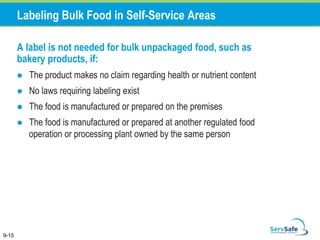 Chapter 9 The Flow of Food Service | PPTX