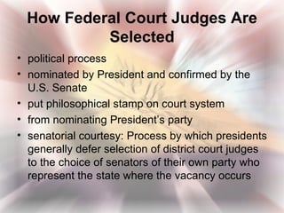 Chapter 9 The Judiciary | PPT