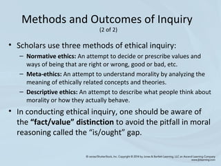 Chapter 9 theories and methods in ethics | PPT