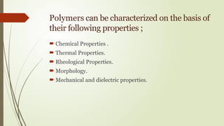 Chapter 9 Thermal Analysis of Polymers.pptx