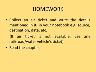 Transport and communication | PPTX