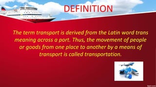 CHAPTER 9 TRANSPORTATION.pptx