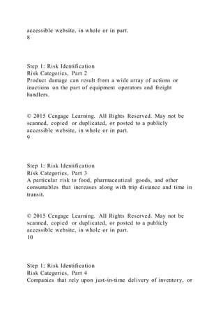 CHAPTER 9Transportation Risk Management1Transportation | DOCX