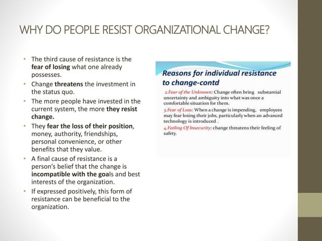 Chapter 9 : Managing Change | PPTX