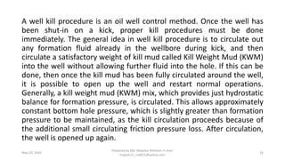 Well control and blowout preventions | PPTX