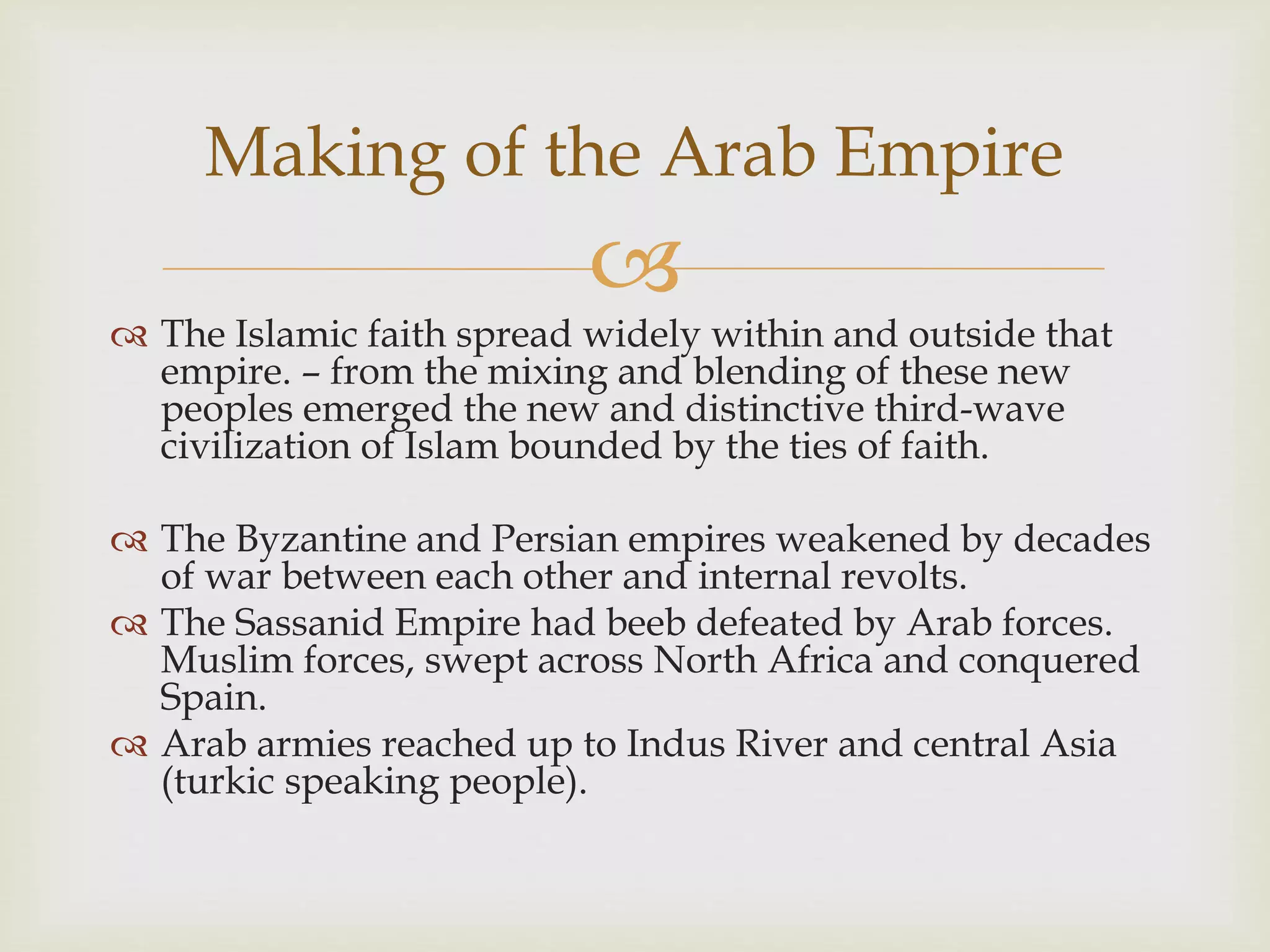 Chapter 9 world of islam: Afro-Eurasian connections, Ways of the World ...