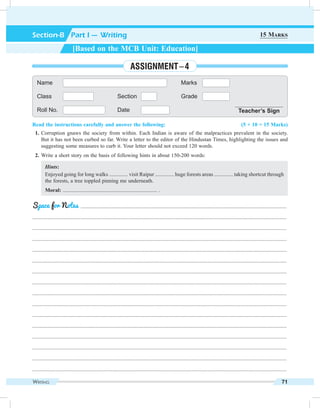 Chapter assignment in-english-comm-10 | PDF