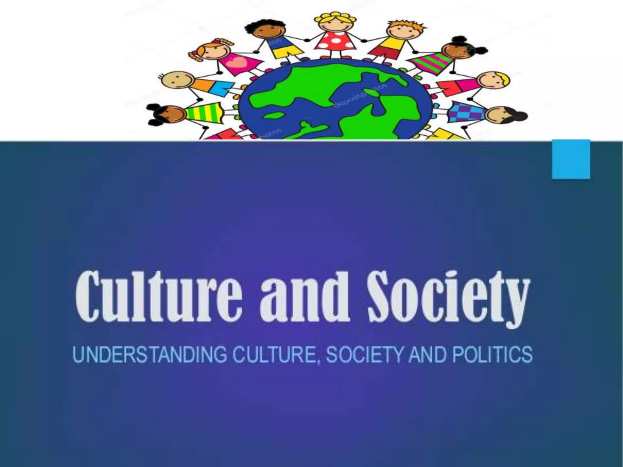 UCSP Chapter A - Starting point for the understanding of culture ...