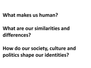 UCSP Chapter A - Starting point for the understanding of culture ...